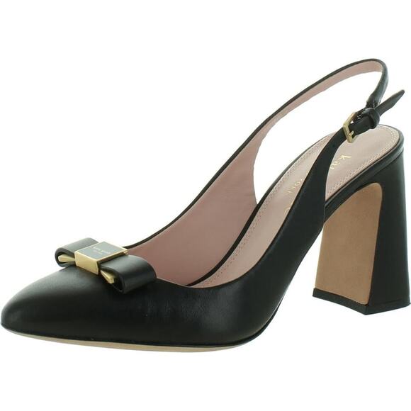 kate spade | Shoes | Kate Spade New York Womens Bowdie Sling Pumps Size ...
